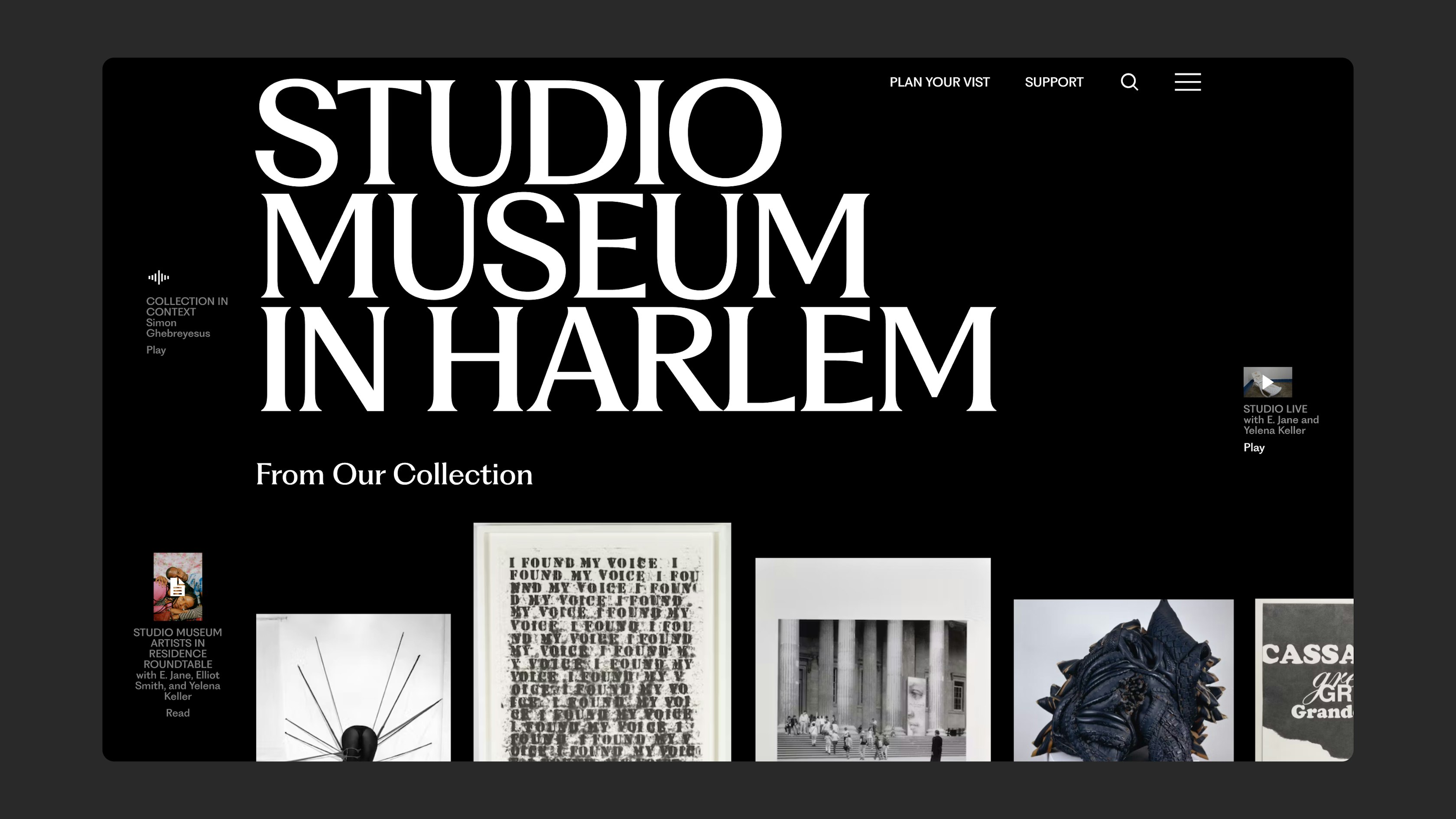 Studio Museum in Harlem | Base Design