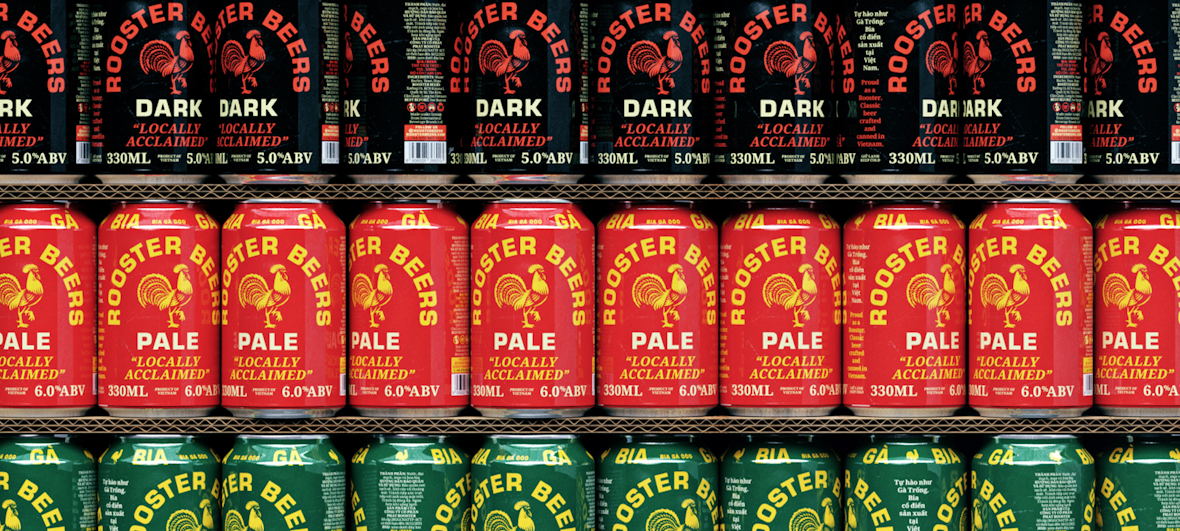 Mark Bain on Rooster Beers' packaging | Base Design