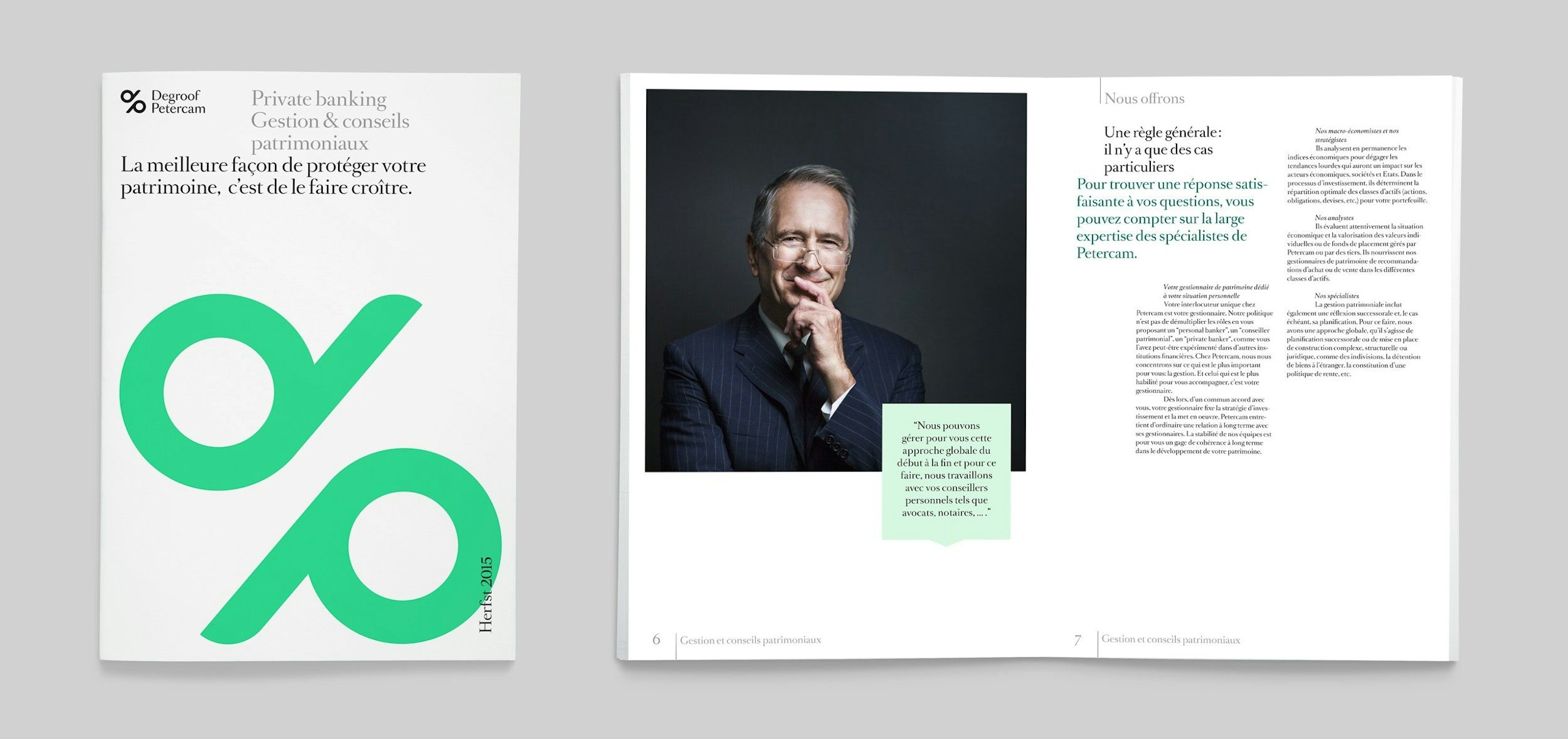 Degroof Petercam | Base Design